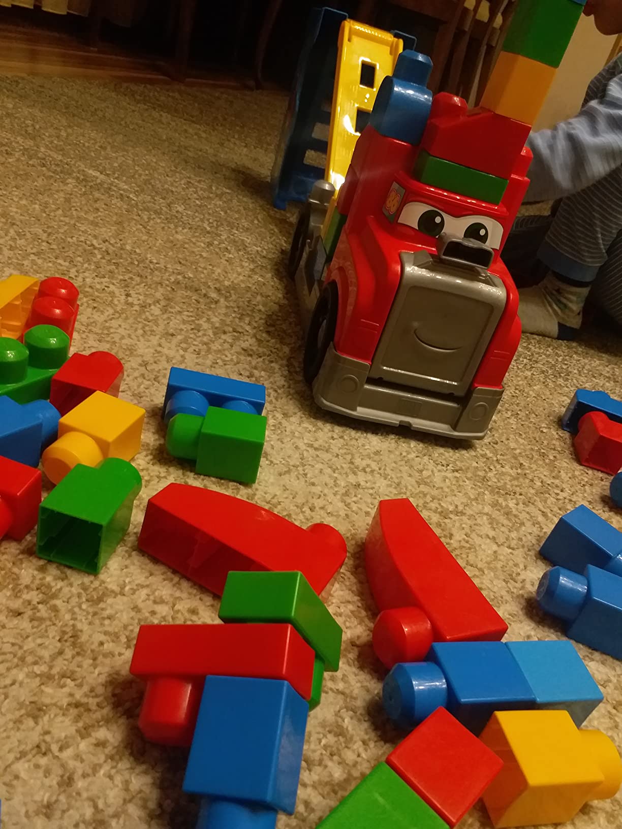 $7/mo - Finance MEGA BLOKS Fisher-Price Toddler Building Blocks Toy Car ...