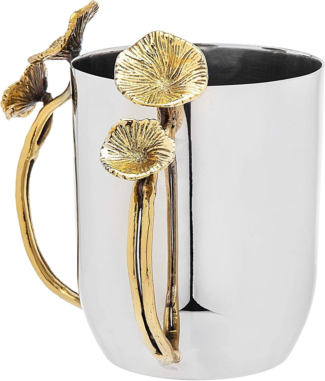 Amazon.com: Wash Cup Gold Flower Design by Godinger: Home & Kitchen