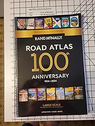 Rand McNally 2024 Large Scale Road Atlas - 100th Anniversary Collector ...