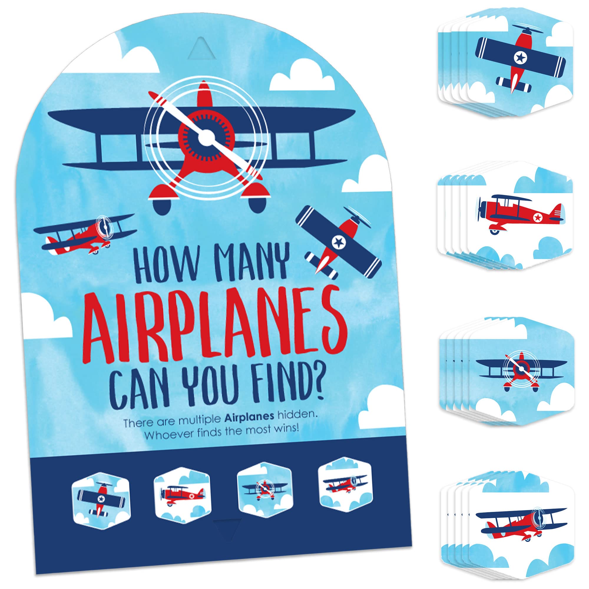 Amazon.com: Big Dot of Happiness Taking Flight - Airplane - Vintage ...