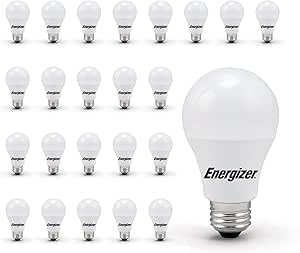 Amazon.com: Energizer Light Bulbs A19 60 Watt Equivalent LED Light Bulb ...