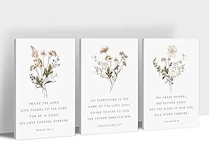 Amazon.com: 3-Panel Inspirational Quotes Canvas Wall Art for Office ...