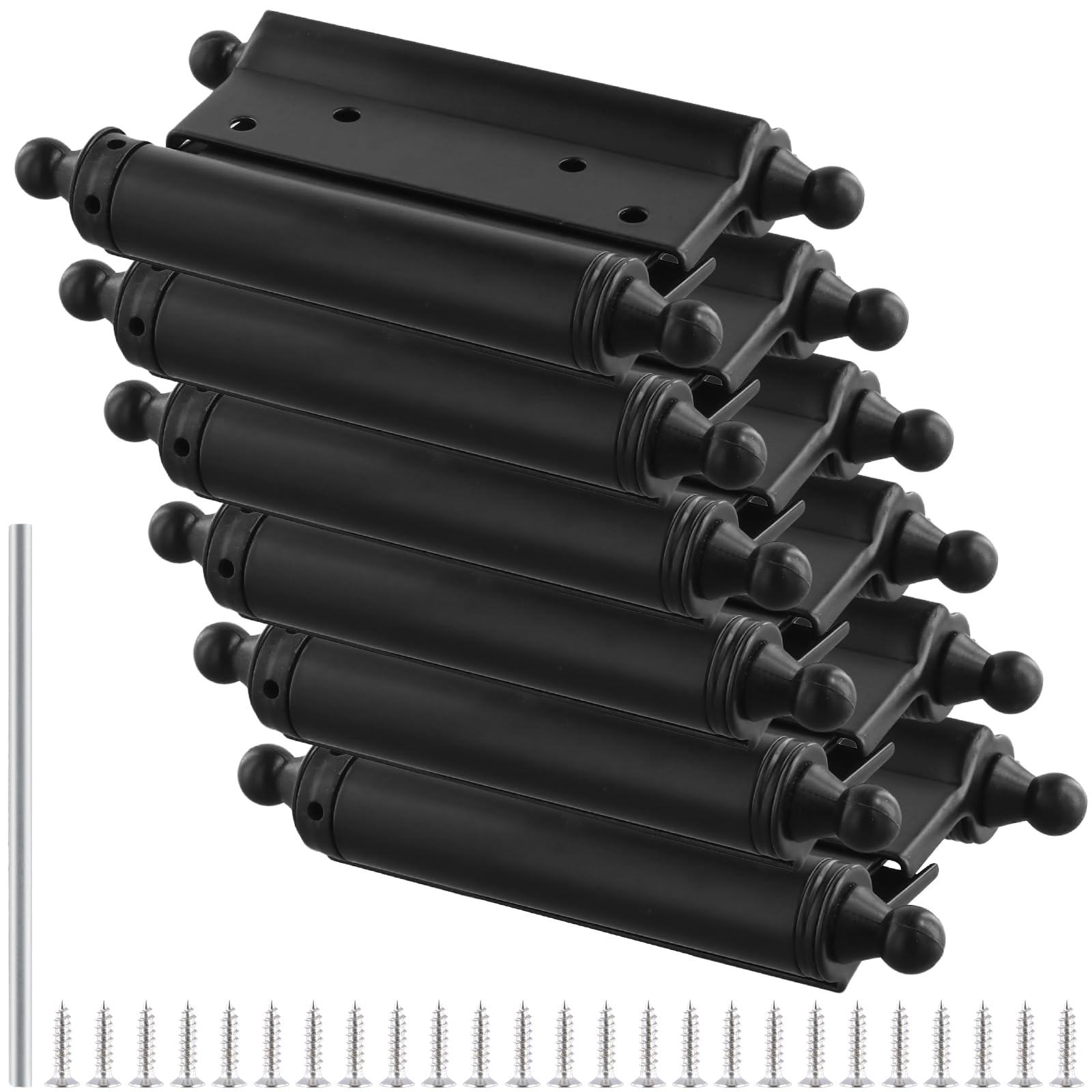 HOIGON 3 Pairs 3 Inch Stainless Steel Double Action Spring Hinges, Self ...