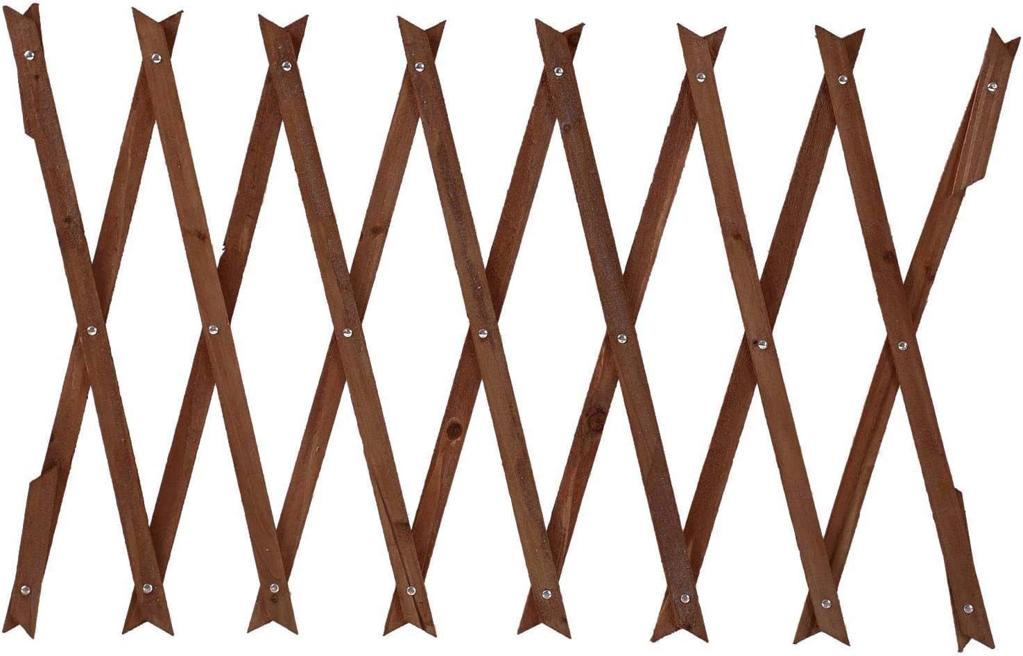 Wooden Garden Trellis Divider - 2 Sizes and 3 Colours! - 60 and 30cm x ...