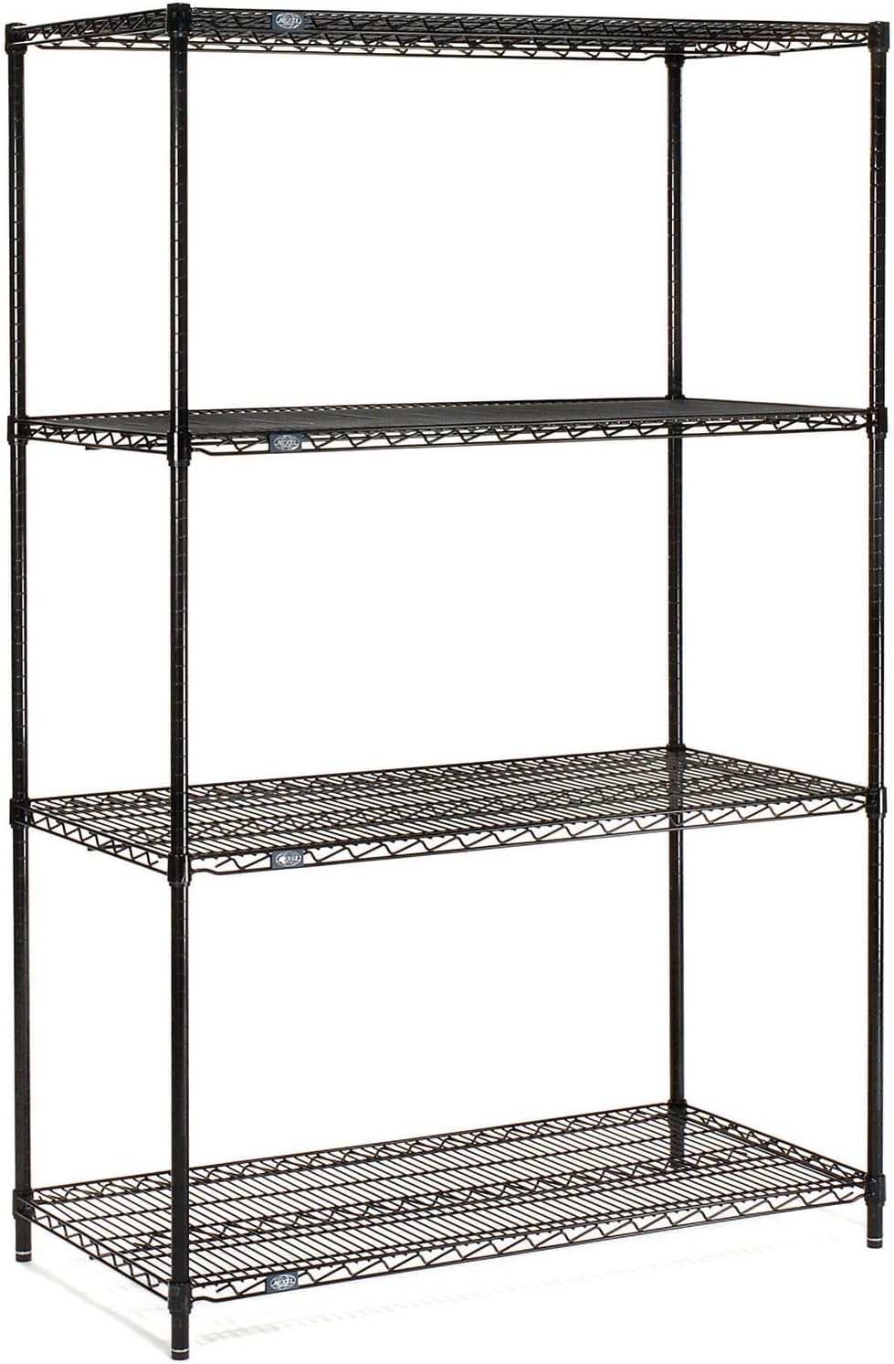 Amazon.com: Shelving Inc. 24" d x 30" w x 72" h Chrome Wire Shelving ...