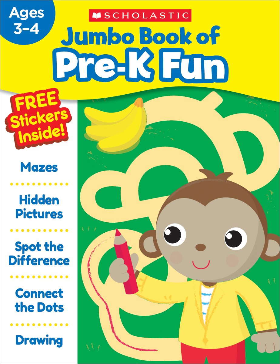 Jumbo Book of Pre-K Fun... by Scholastic Teaching Resources