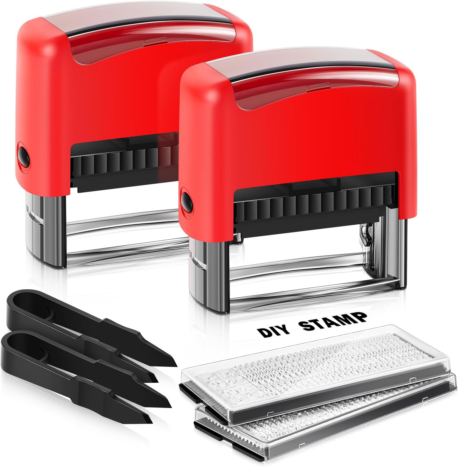 Amazon.com: Shiny Self Inking Custom Text Printing Kit (S-883) : Toys ...