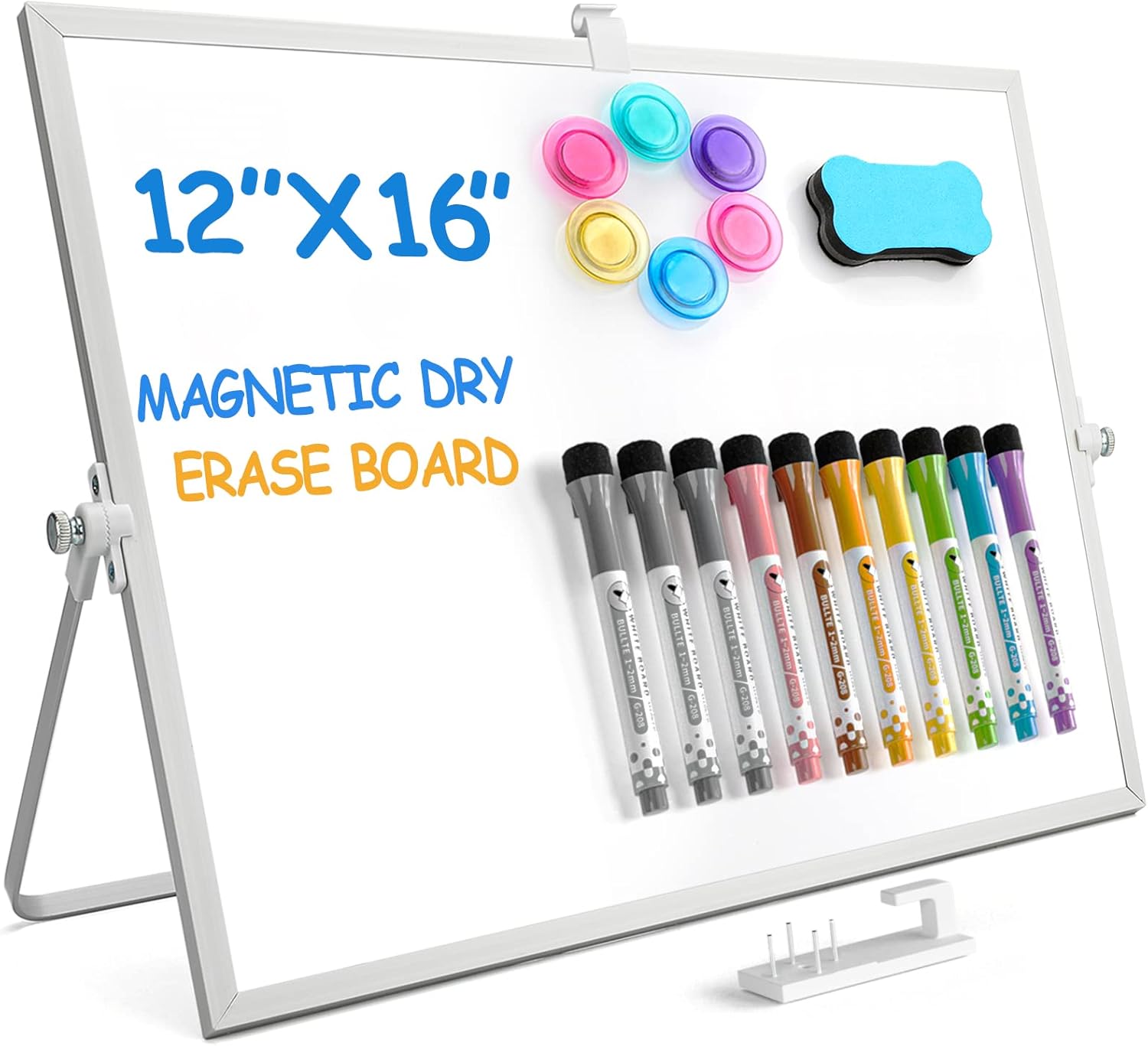 Amazon.com : (Bundle of 2 Sets) MaxGear Small Magnetic Dry Erase Board ...