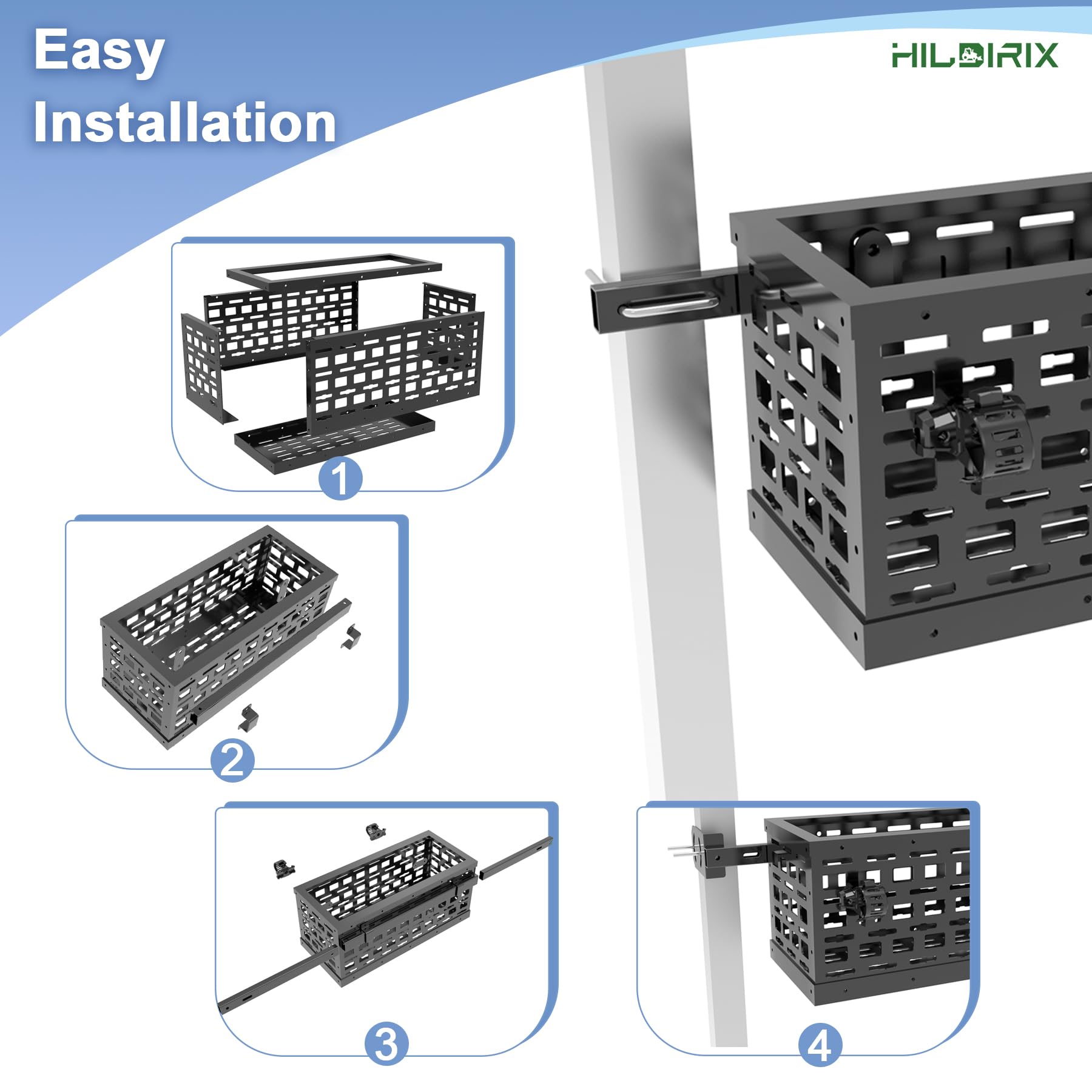 HILDIRIX Universal Tractor Tool Tray with Multi-Function Implement ...