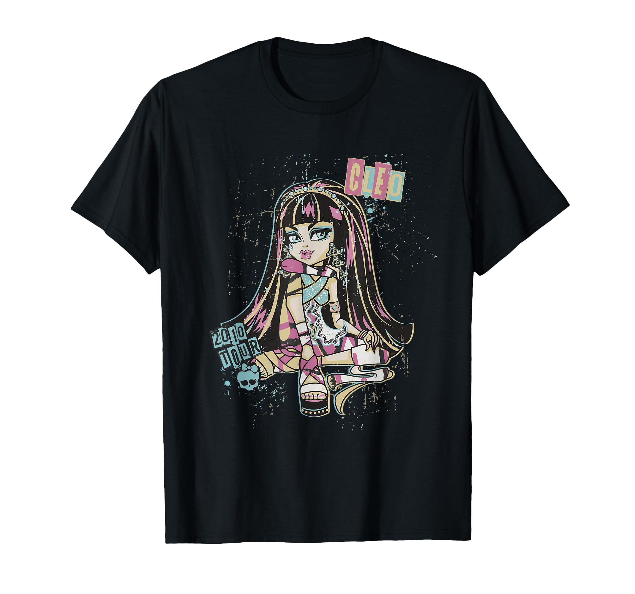 Amazon.com: Monster High Alumni - Cleo 2010 Tour T-Shirt : Clothing ...