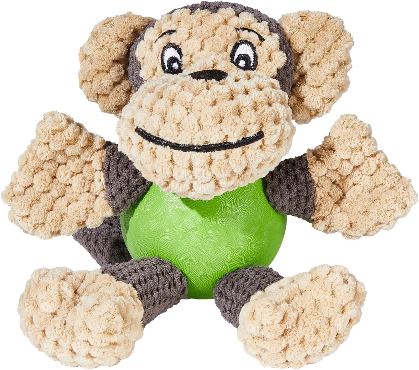 Pet Supplies : EMYing Cute Squeaky Monkey,Plush Dog Toys with Stuffed ...