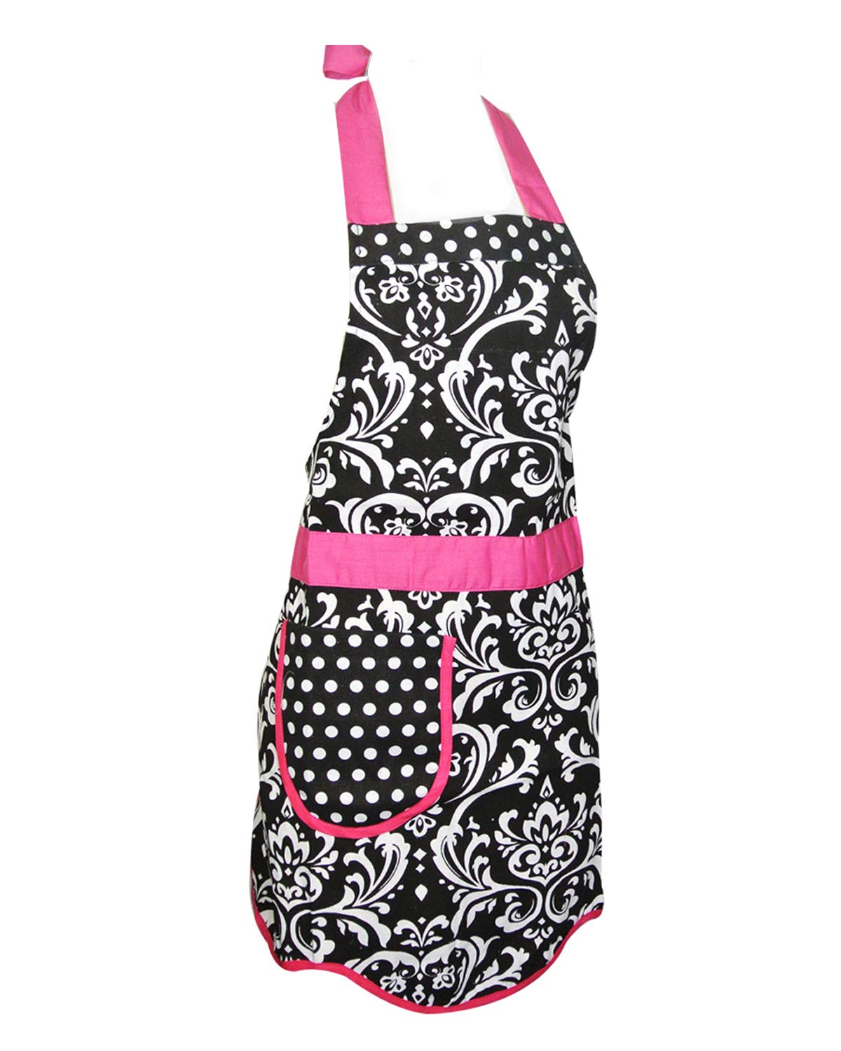 Amazon.com: Kella Milla Damask Apron : Home & Kitchen