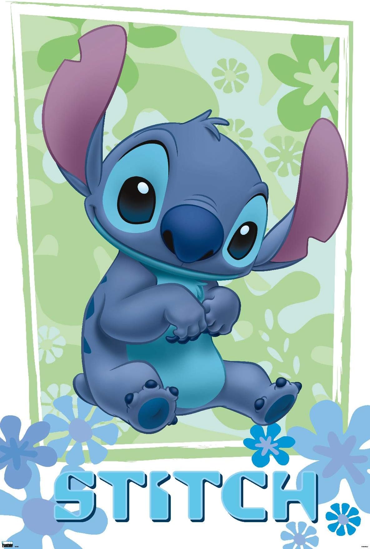 Amazon.com: Trends International Disney Lilo and Stitch - 2 Cute Wall ...