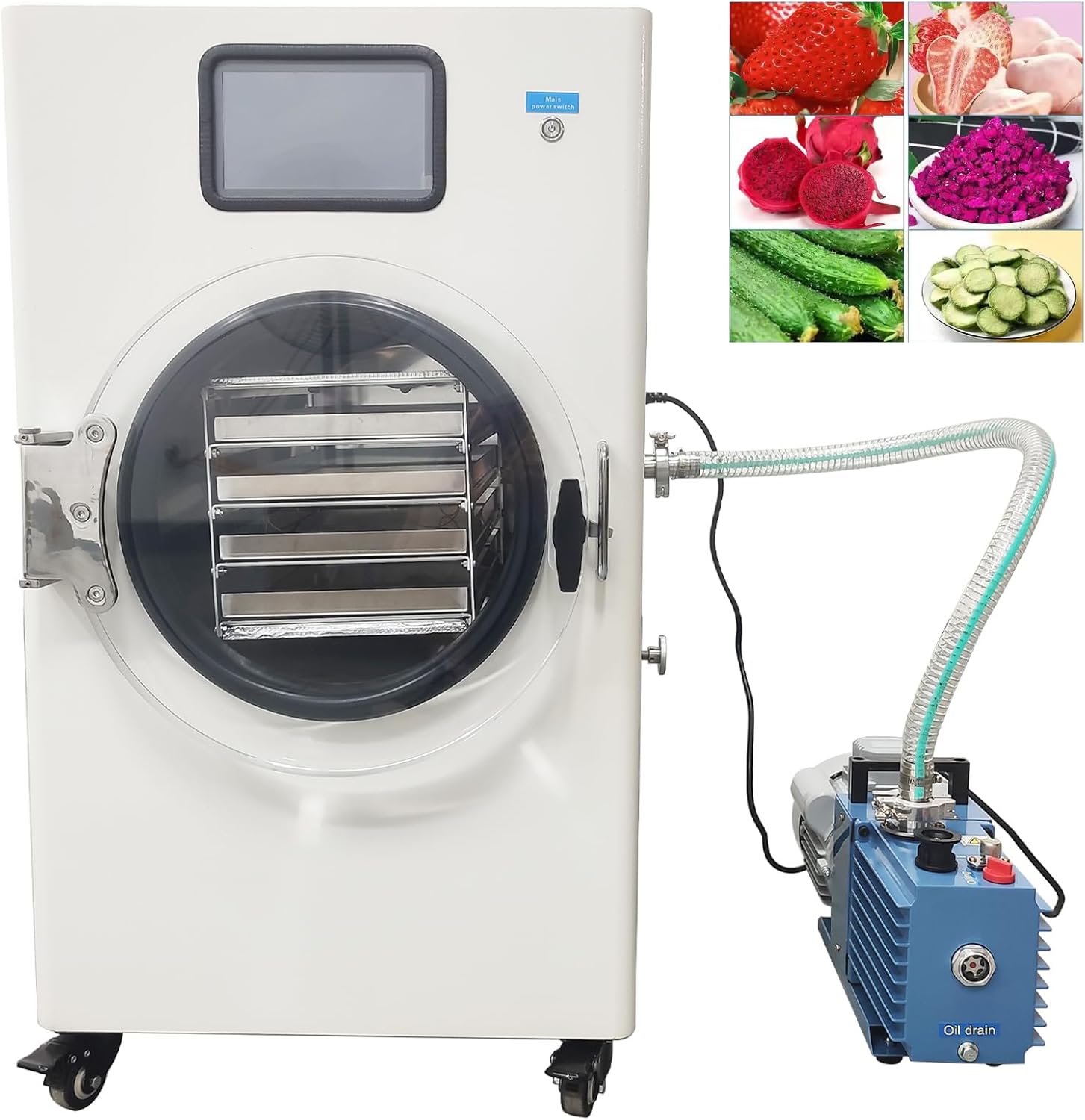 Amazon.com: TECHTONGDA Freeze Dryer -25℃ Food Dehydrator Machine 4 ...