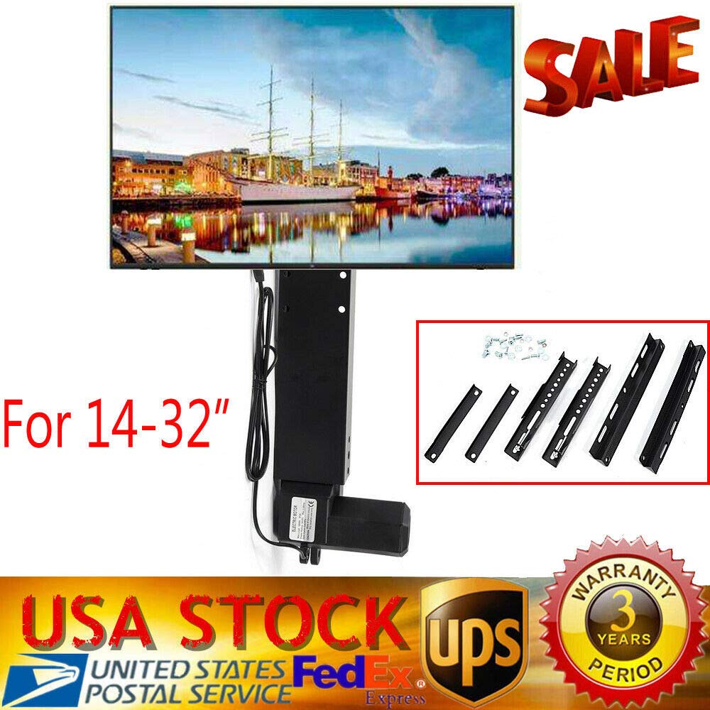 Buy XYOUNG Motorized TV Fit,TV Column Lift for 14" - 32" TV LCD Plasma ...