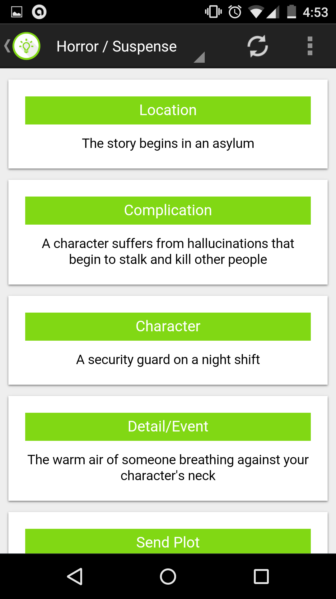 Story Plot Generator - App on Amazon Appstore