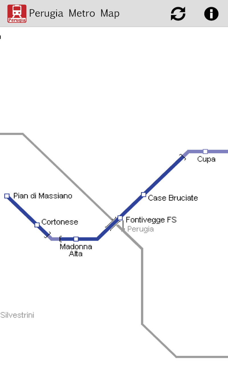 Aplicación Perugia Metro en Amazon Appstore