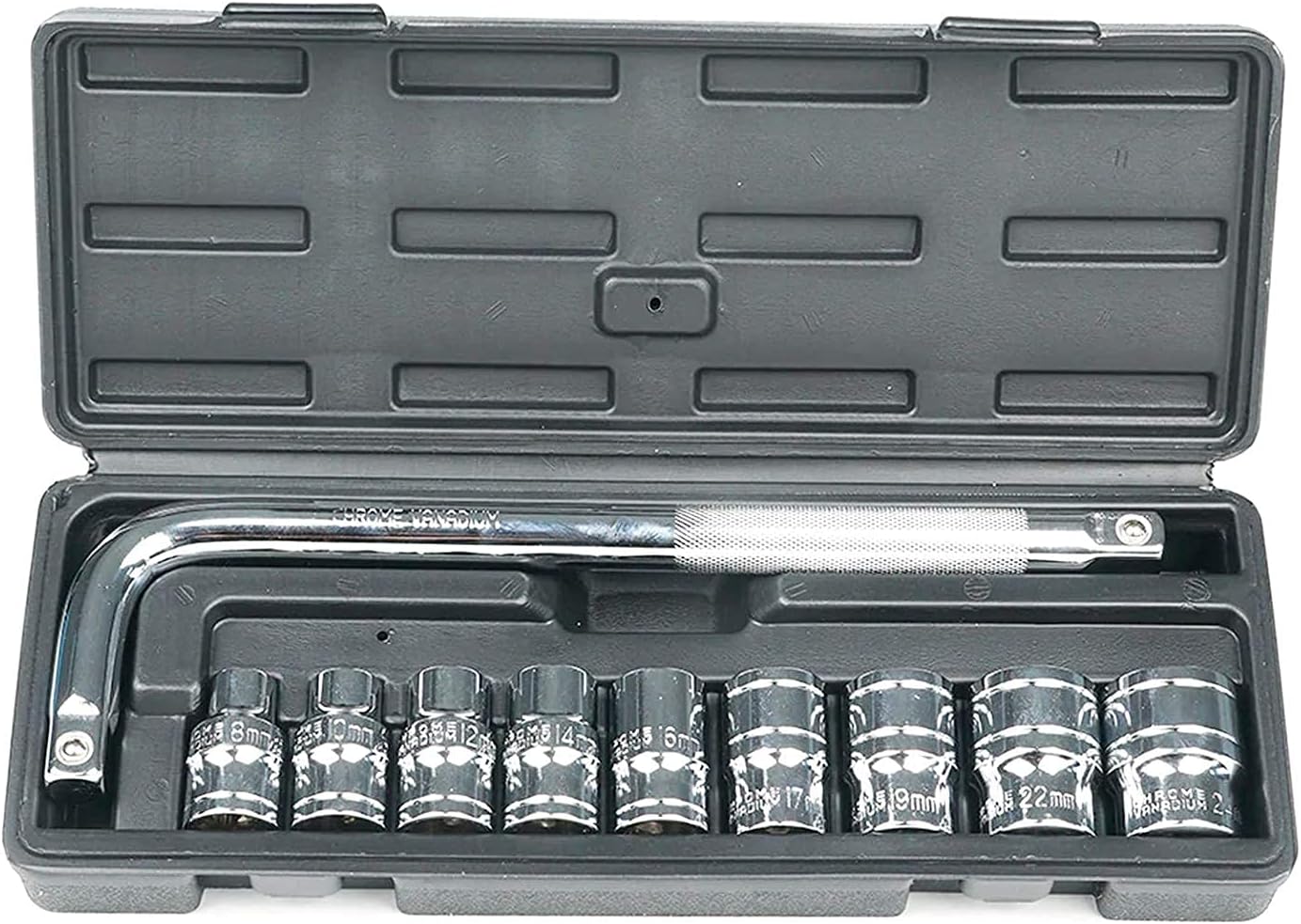 ATHRZ 10 in 1 Socket Wrench Spanner Set Automobile Repair Tool Box ...