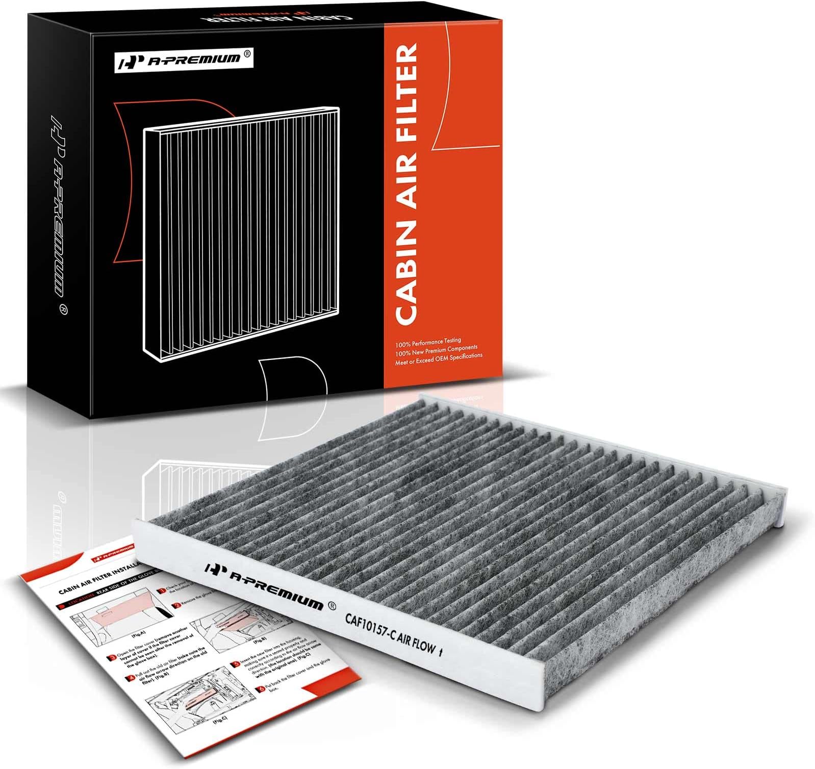 Amazon.com: A-Premium Cabin Air Filter with Activated Carbon Compatible ...