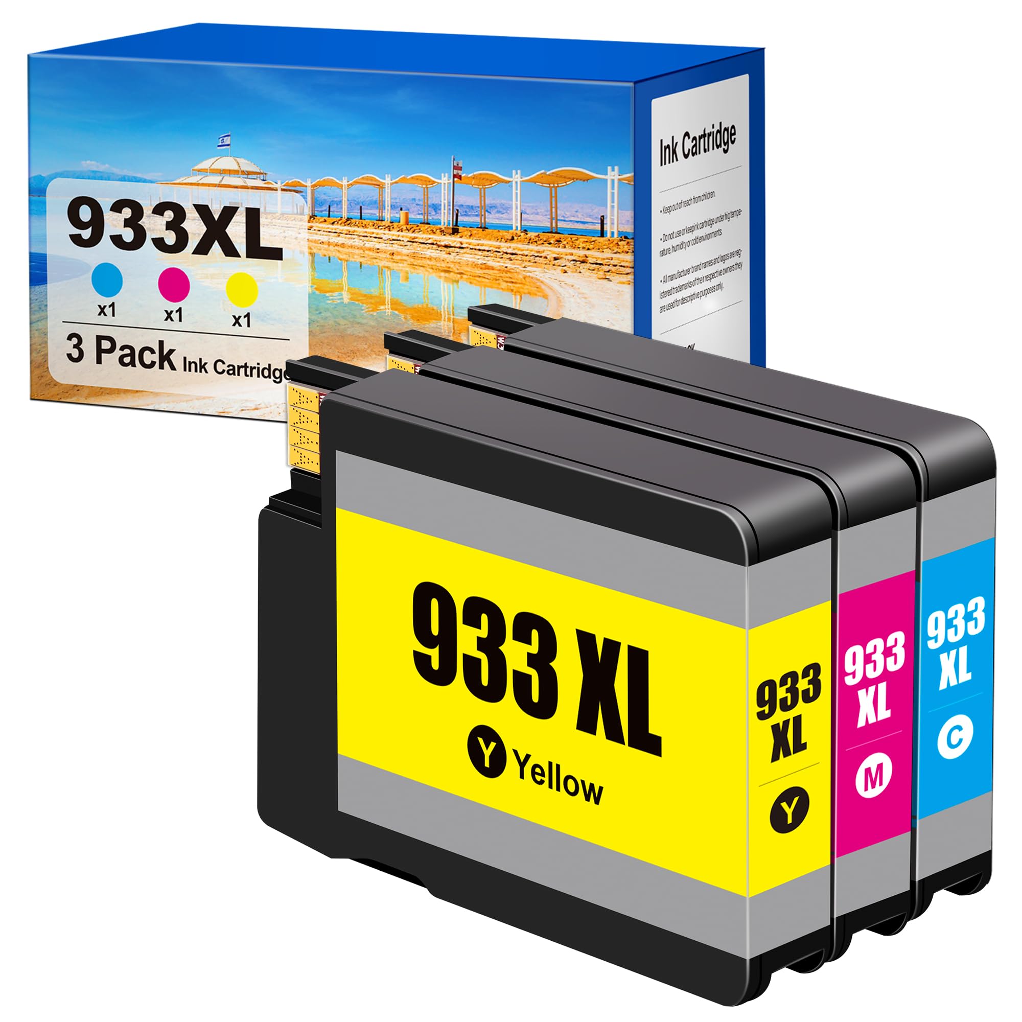 Amazon.com: 933XL Compatible Ink Cartridges Replacement for HP 933 XL ...