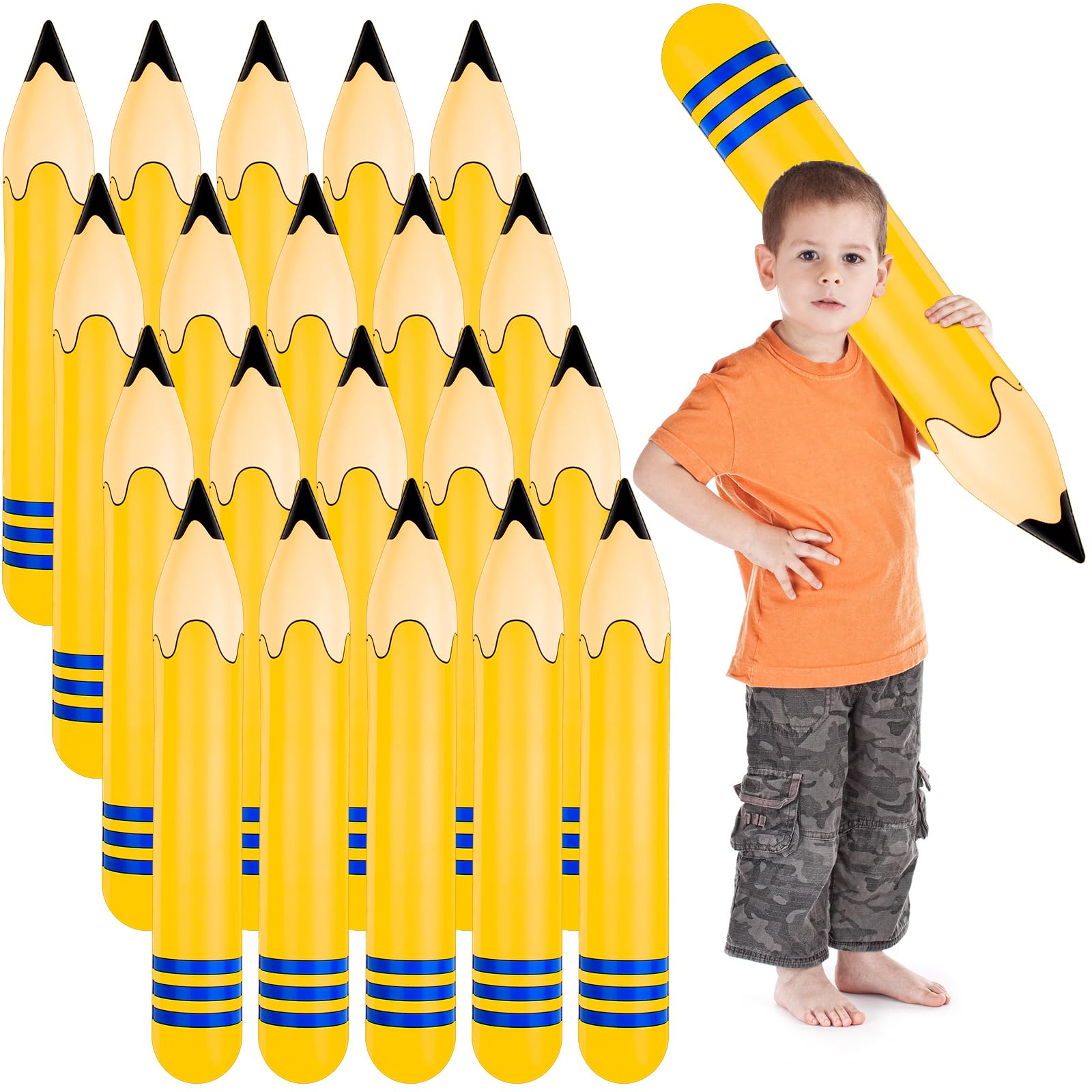 Amazon.com: 20PCS 27inch Giant Large Inflatable Pencil Hanging ...