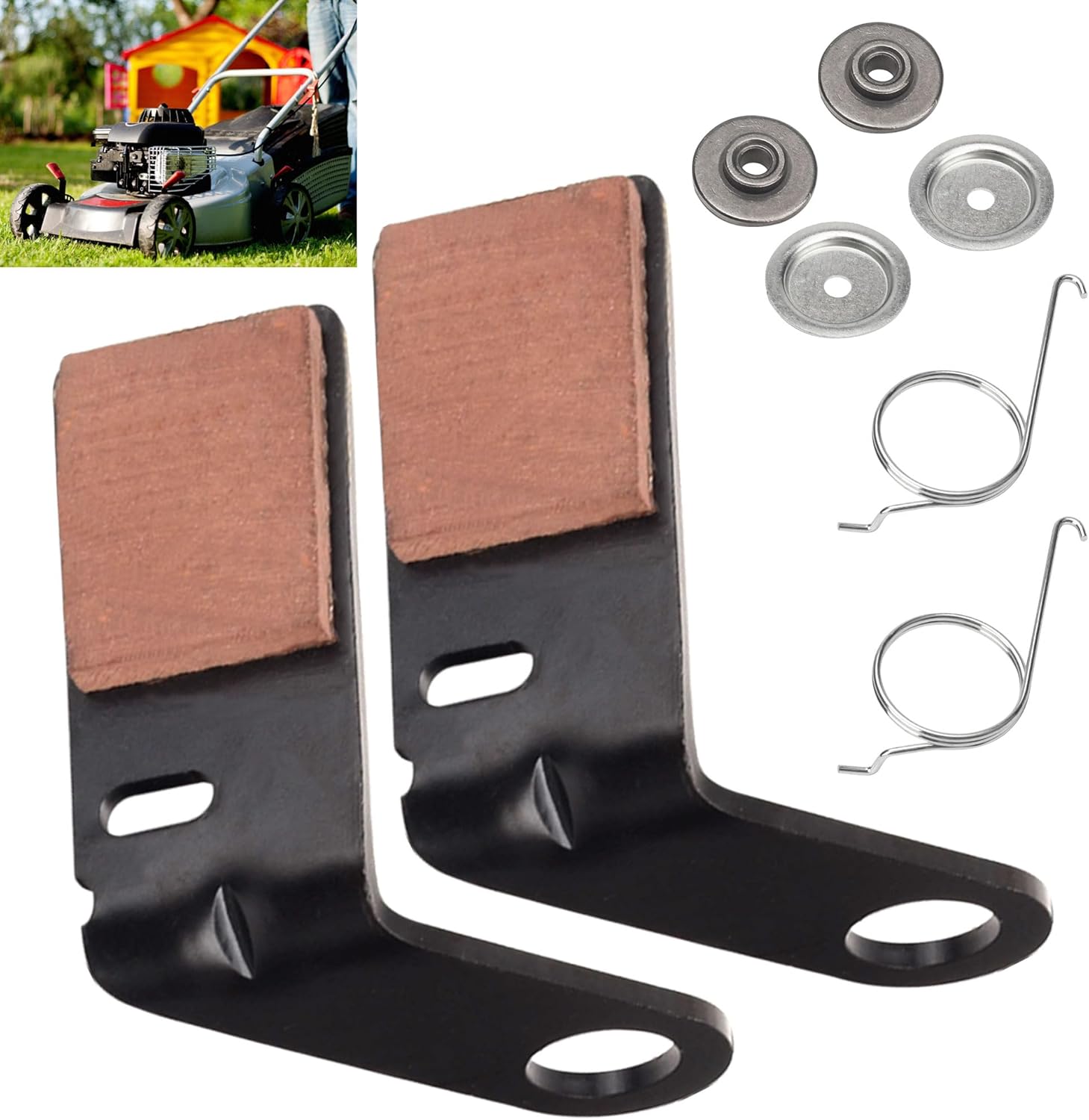 Amazon.com: GY21943A Brake Pad Kit - by Ohoho- Compatible with J-ohn ...