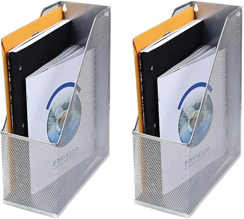 Amazon.com: YBM HOME Mesh Steel Deluxe Magazine Rack, Extra Wide ...
