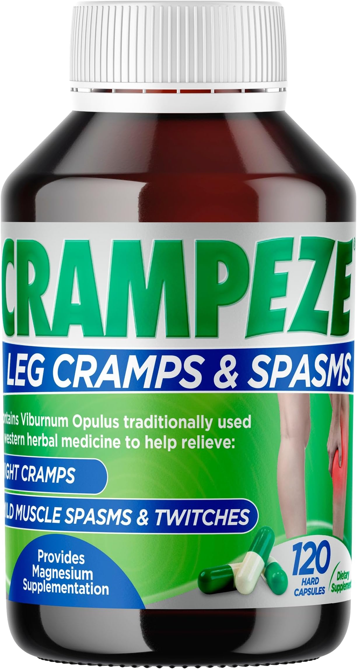 Amazon.com: Crampeze Night Cramps 120 Capsules : Health & Household