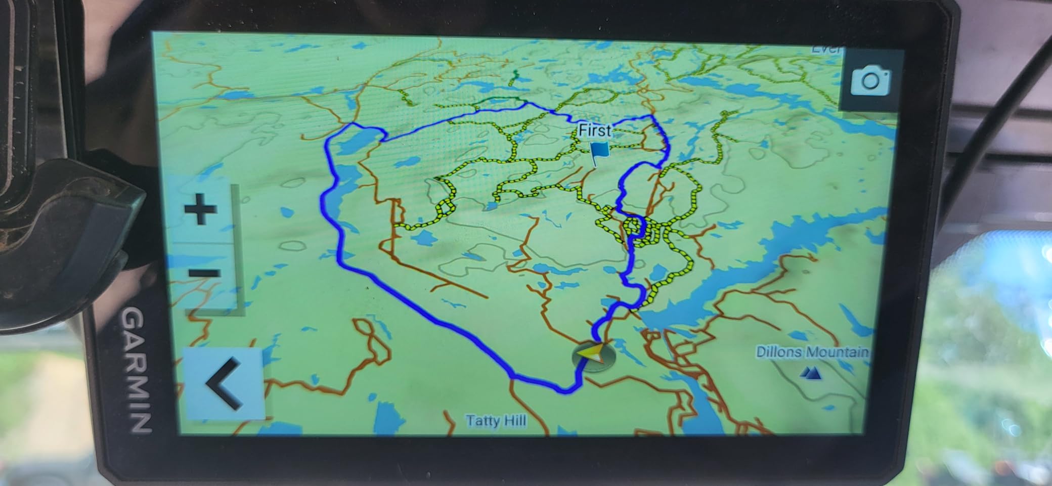 Garmin Tread Powersport Off-Road Navigator, Includes Topographic ...