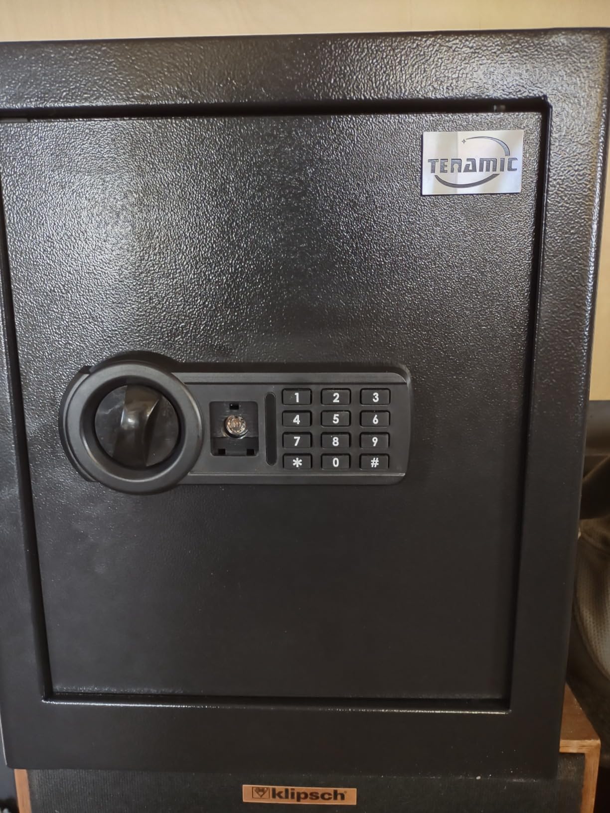 $17/mo - Finance Tenamic Safe Box 0.8 Cuft Fireproof Waterproof Home ...