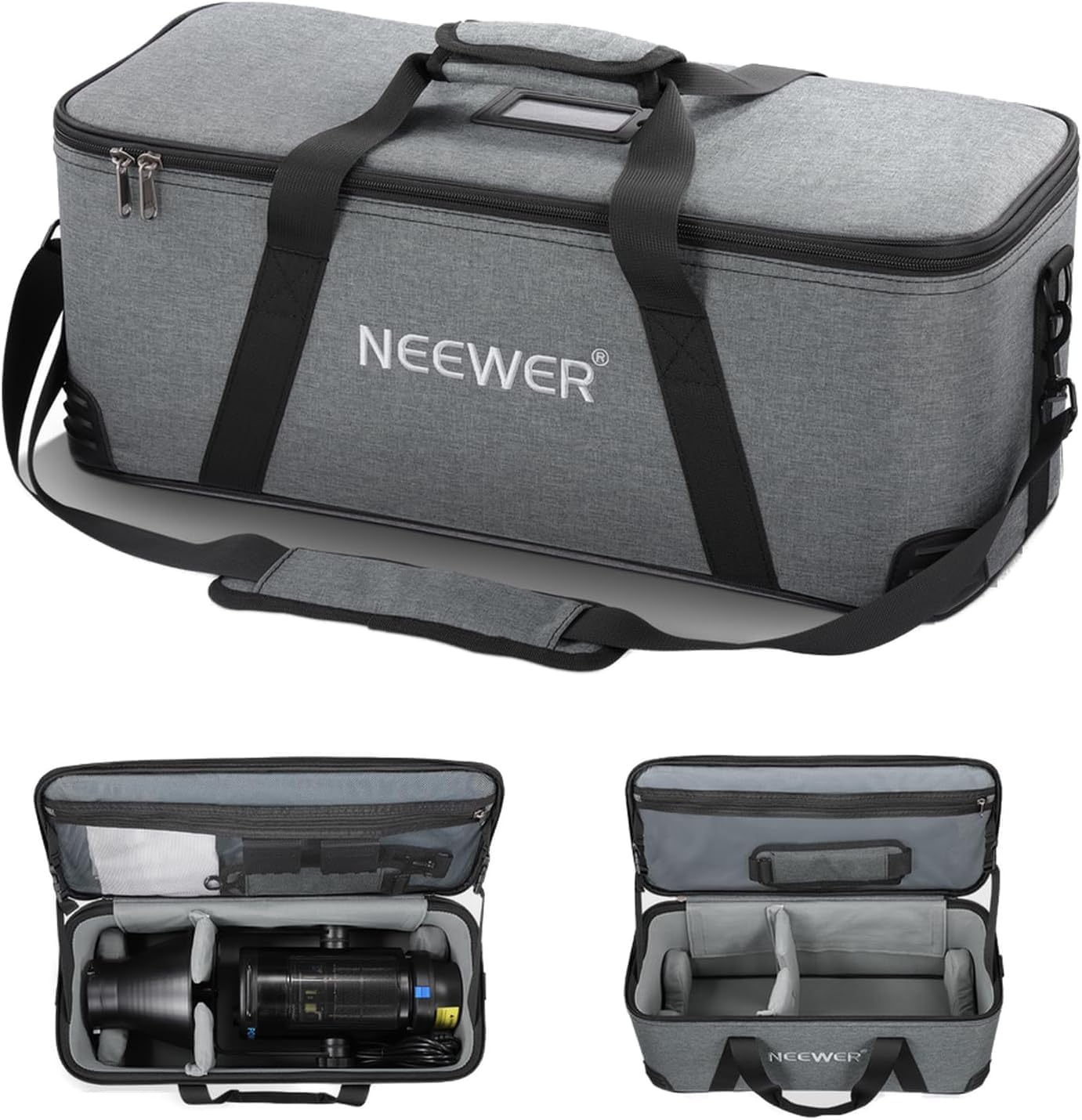 NEEWER Bolsa de Transporte con Correa para el Hombro, asa, Acolchado de ...