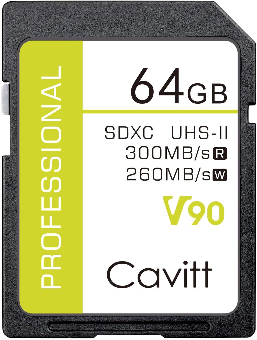 Amazon.com: Cavitt V90 SD Card 64GB for DSLR Cameras,Professional UHS ...