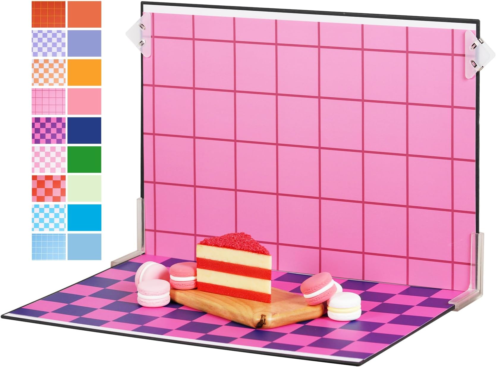 Amazon.com : Meking 9Pcs 18Patterns Product Photography Backdrops Kit ...