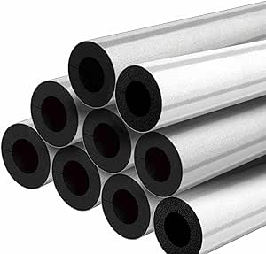 Aluminum Foil Industrial Insulation Pipe, for On air conditioning lines ...