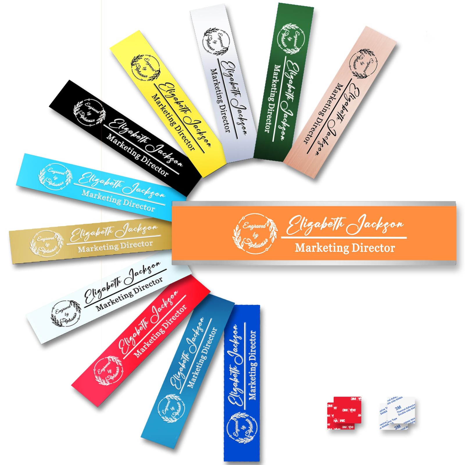 Snapklik.com : Engraved Desk Name Plate Personalized Name Plates For ...