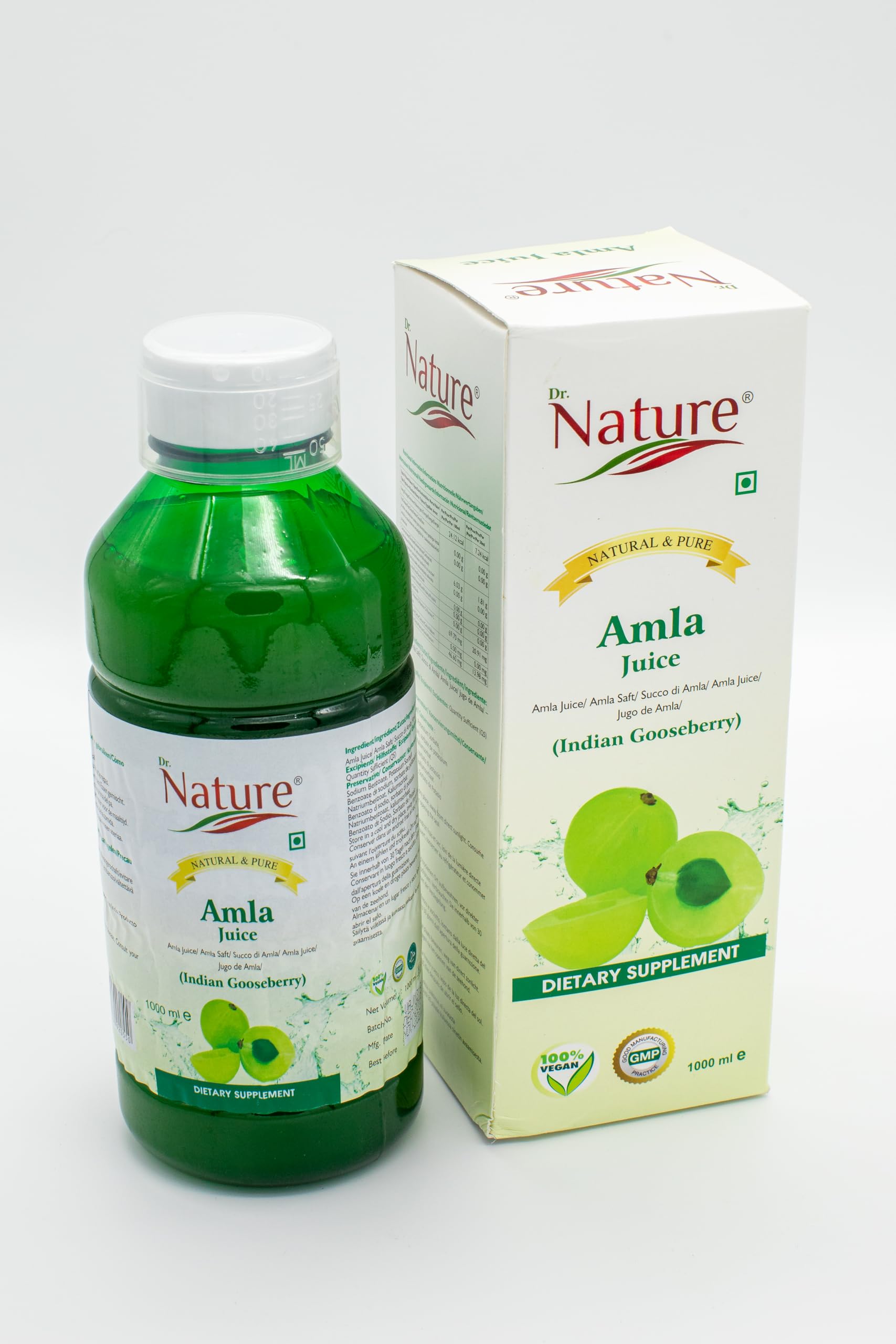 Dr. Nature Amla Juice, Indian Gooseberry (1000ml) : Amazon.co.uk: Grocery