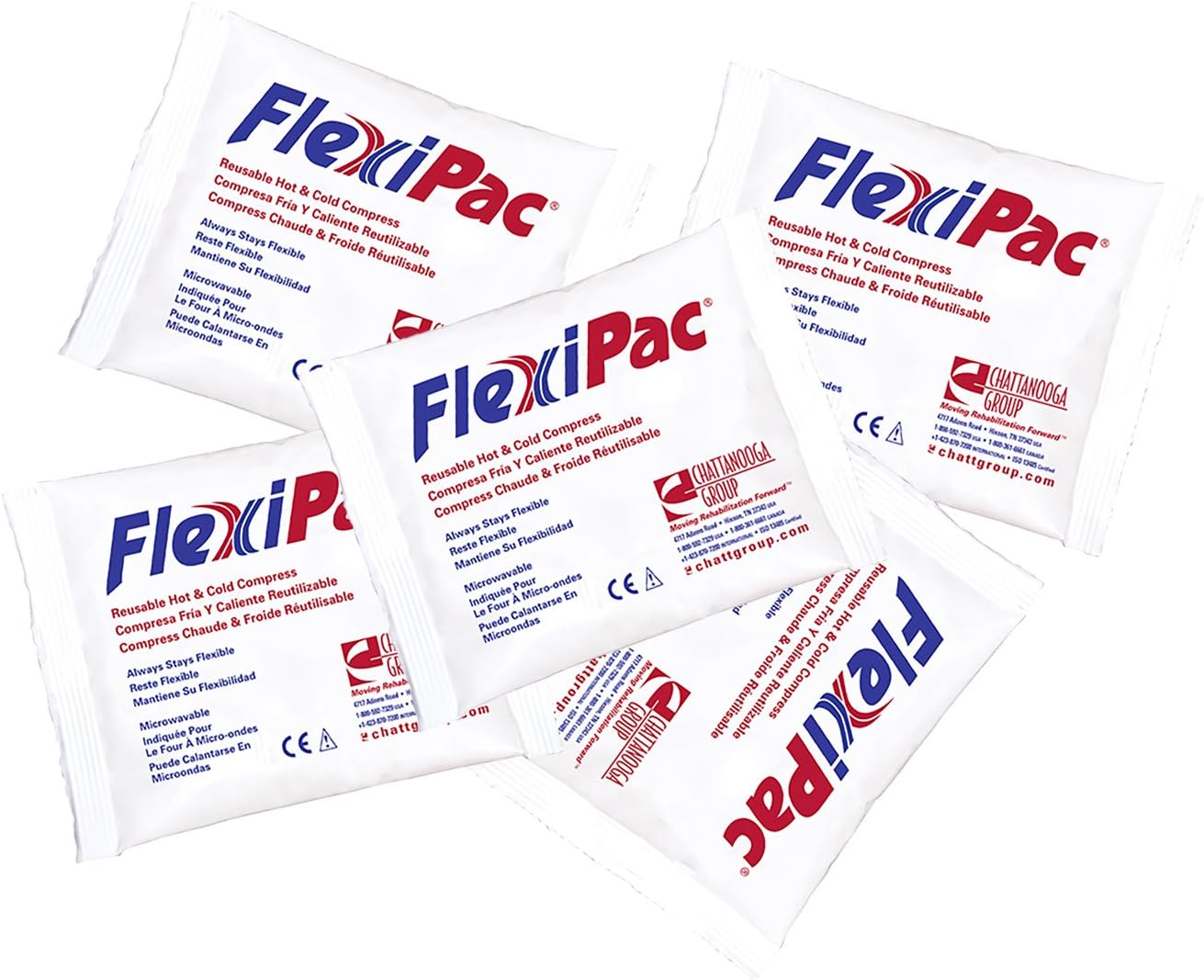 Amazon.com: Flexi-PAC Reusable Hot/Cold Compress Pack, 5 x 10 - Bundle ...