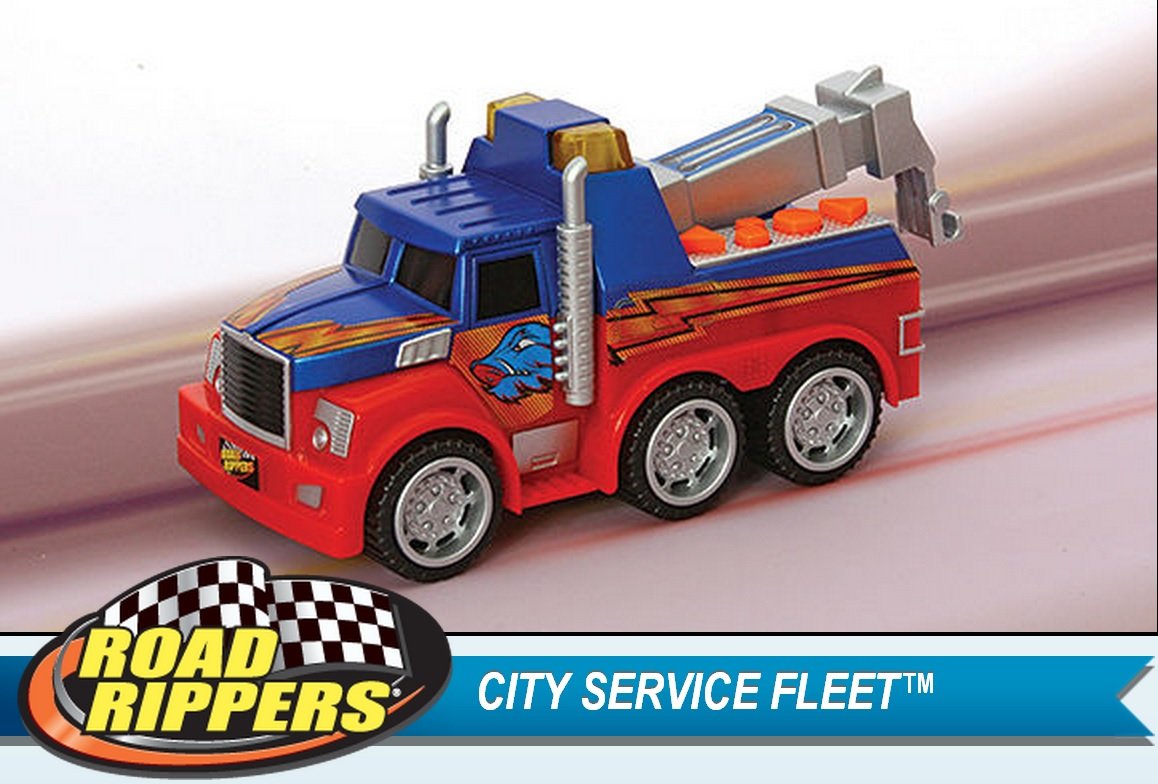 Road Rippers Mini City Service Fleet - Tow Truck : Amazon.in: Toys & Games