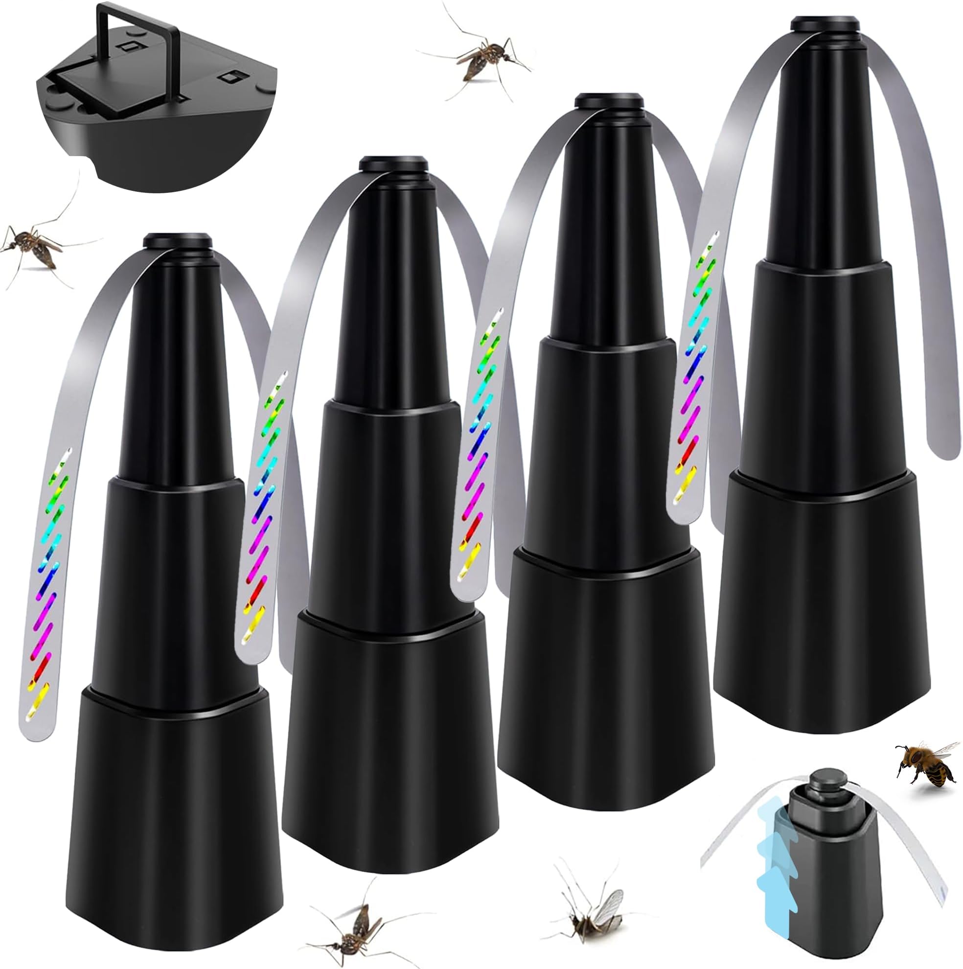 Amazon.com : Fly Fans for Tables, Fly Fan Outdoor Indoor Keep Flies ...