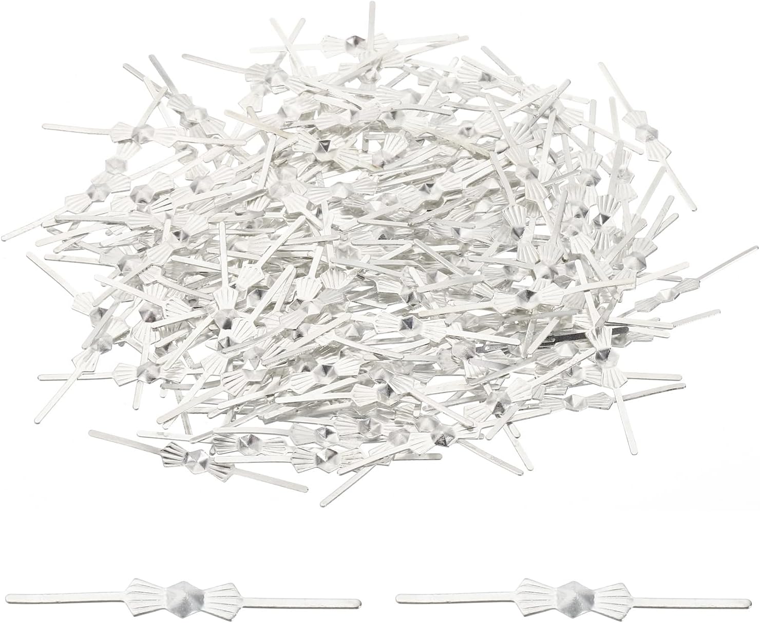 PATIKIL 33mm/1.3" Chandelier Bowtie Clips, 200Pcs Copper Chandelier ...