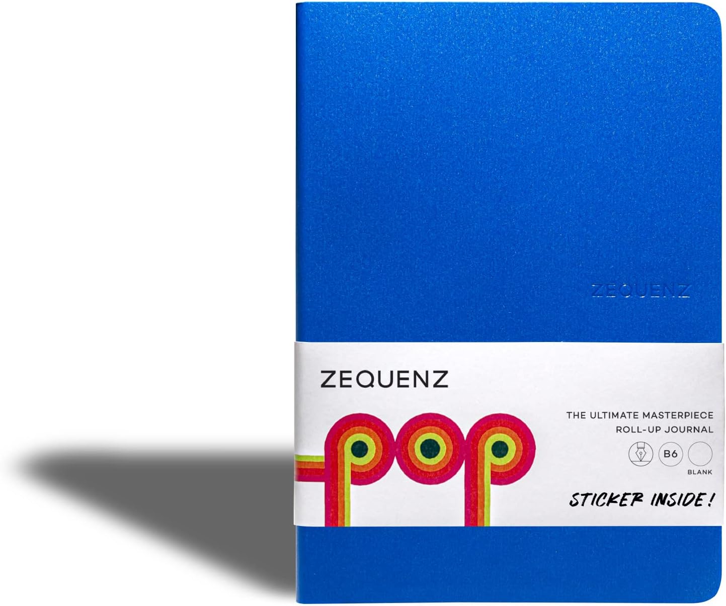 Amazon.com : Zequenz POP Notebook Cobalt (Blue) B6 Size Ruled 120 Pages ...