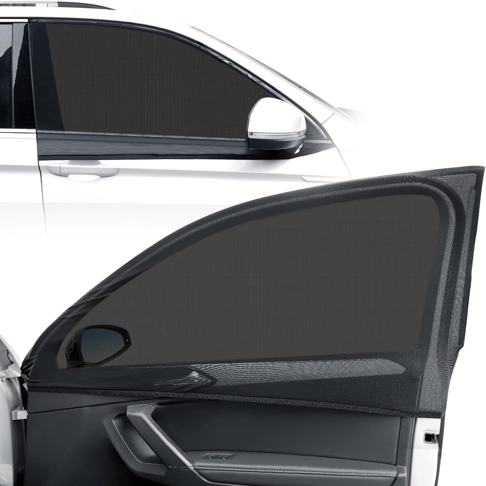 Amazon.com: Ohleats 4 PCS Car Window Shades, Auto Front Rear Side ...