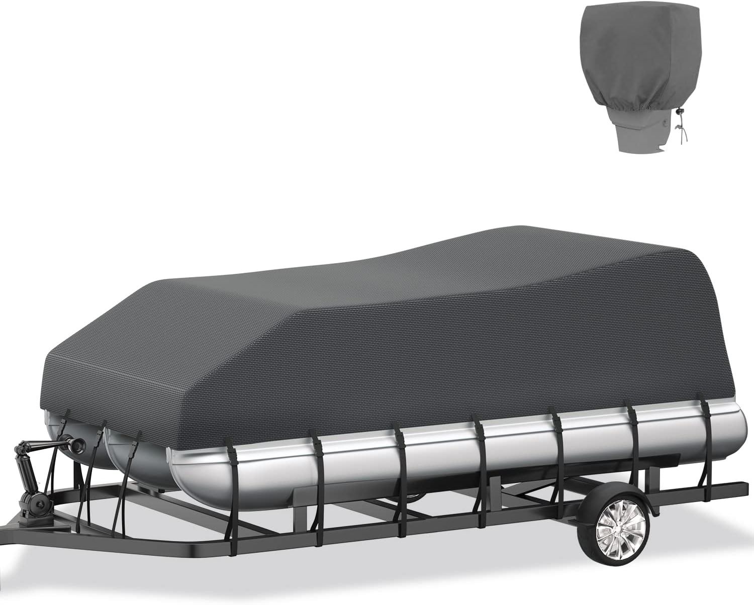 Amazon.com: Boatpro Heavy Duty Pontoon Boat Cover 21 22 23 24 ft Foot ...
