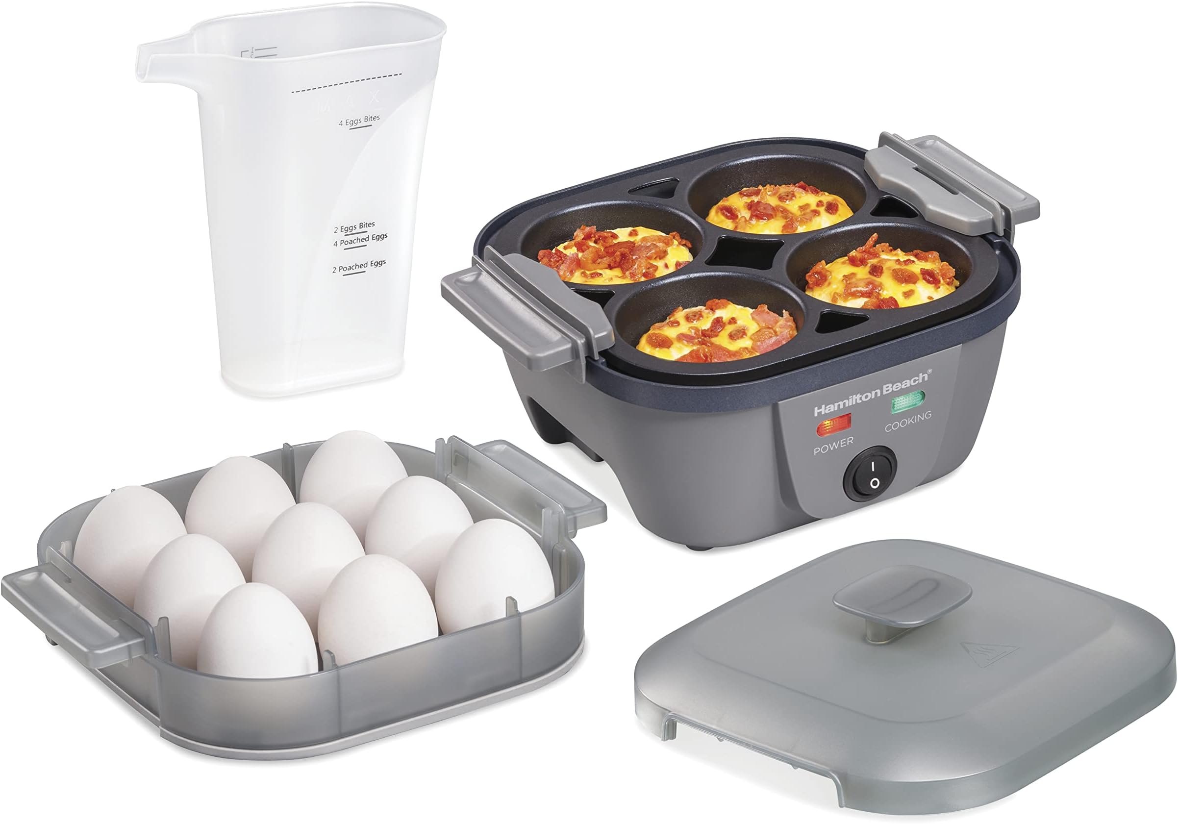 Amazon.com: Cuisinart Cooker, 10 Egg, Brushed Stainless Steel: Electric ...