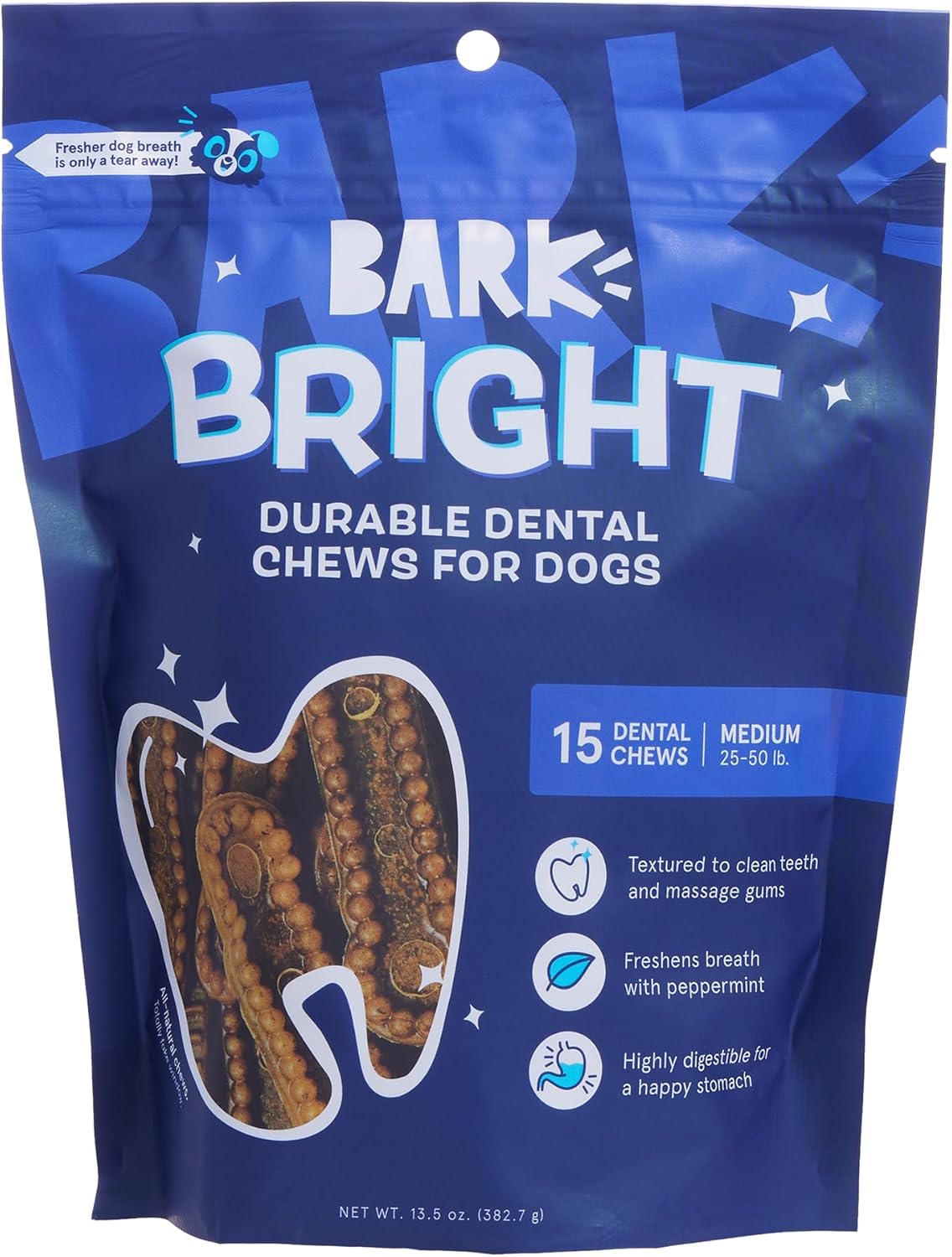 Amazon.com: Barkbox Bright Durable Dental Chew Sticks for Dogs - Made ...