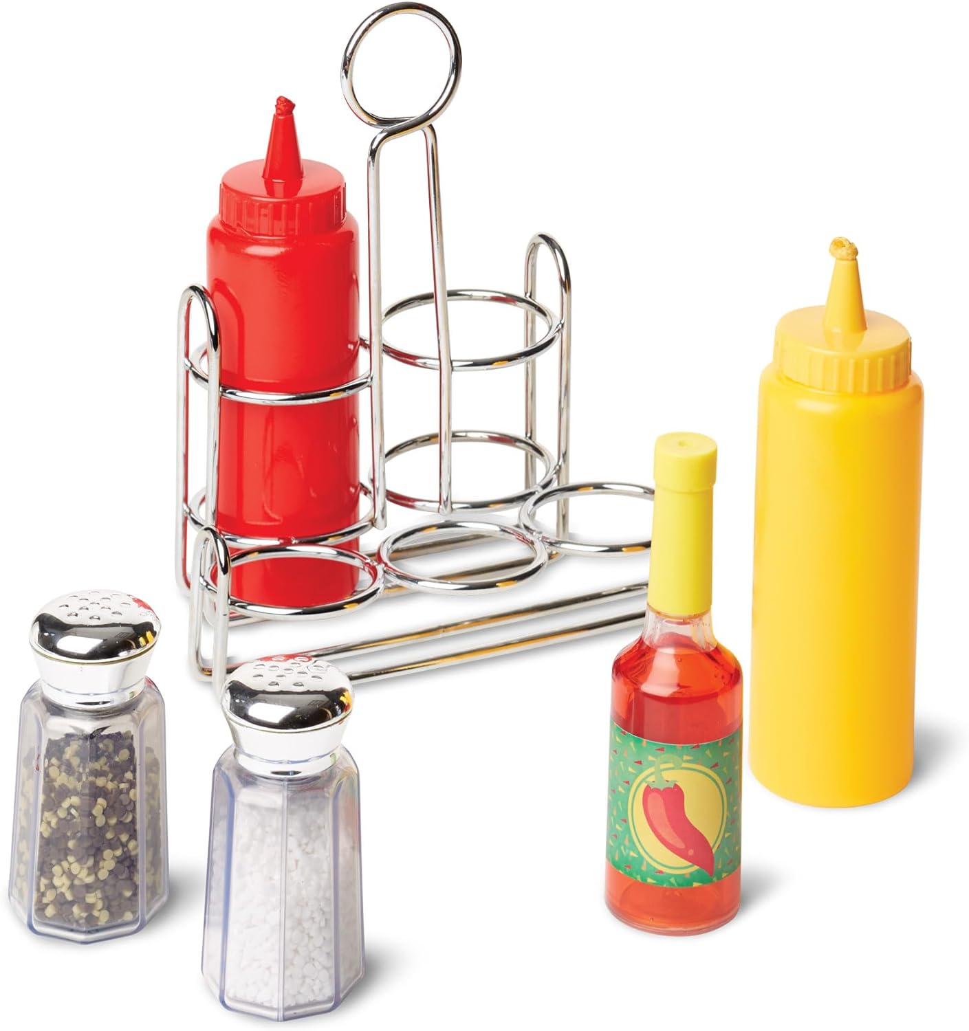 Amazon.com: Melissa & Doug Condiments Food Toy | Toddler Toys | Toy ...