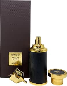 Amazon.com: Tom Ford Private Blend Black Refillable Atomizer + Funnel ...