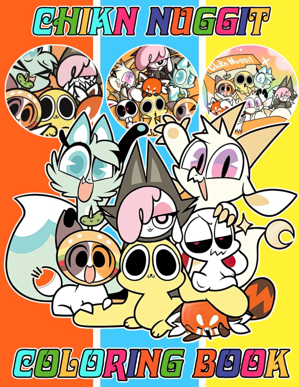 Amazon.com: Chikn Nuggit Coloring Book for Fan Teen Men Women: 50 ...