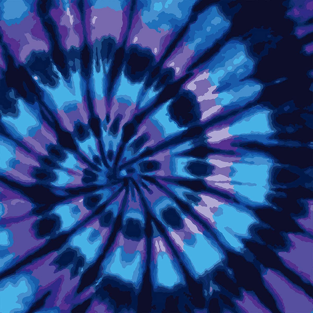 Blue And Purple Tie Dye Background