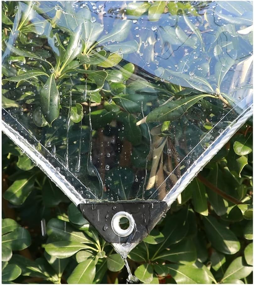 PVC Tarp Cover, Pergola Roofing Rain-Proof Canopy with Eyelet, 0.39mm ...